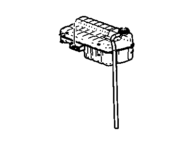OEM GM 15161670 - Tank Asm-Radiator Surge (Includes Coolant Level Sensor)
