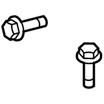 Toyota 90105-06137 Air Guide Bolt