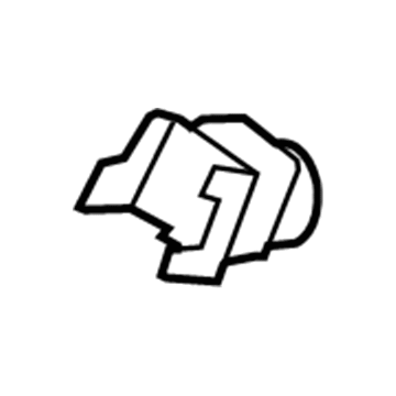 Toyota 53879-0R010 Bumper Cover Fastener