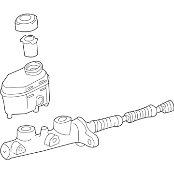 Toyota 47201-0C012 Brake Master Cylinder Sub-Assembly