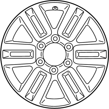 Toyota 42611-35550 Wheel, Disc