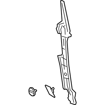 Toyota 53882-06170 Seal, Front Fender, RH