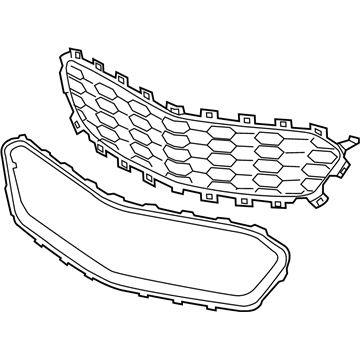 GM 23504350 Center Grille