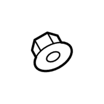 GM 11546454 Nut-Rear Closure Center Applique