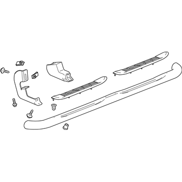 GM 84011356 Step Bar Assembly