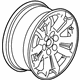 OEM GM 23413134 - 18X8.5-Inch Aluminum 6-Split-Spoke Wheel Rim In Satin ...