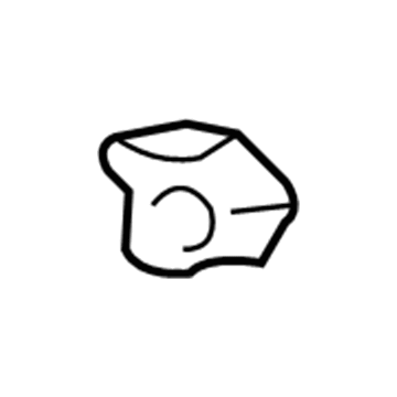 OEM Toyota 53384-0C010 - Bumper, Fender To Hood