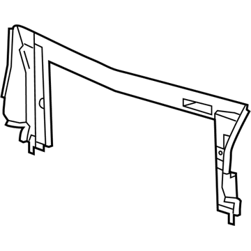 OEM GM 23384317 - Baffle-Radiator Air Upper