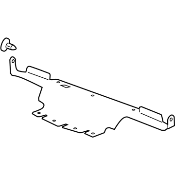 OEM GM 25874344 - Lower Baffle