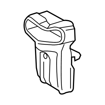 OEM Ford HC3Z-9C675-A - Air Inlet Duct