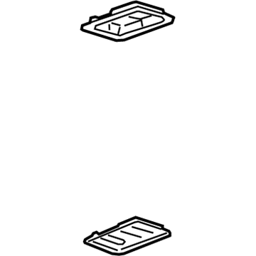 OEM GM 22913341 - Rear Headliner Bezel