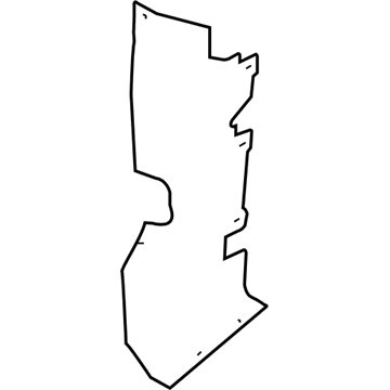 OEM Ford AL3Z-8310-A - Side Shield