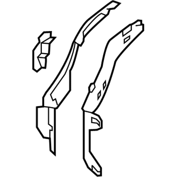 OEM Toyota 53705-47901 - Apron Reinforcement