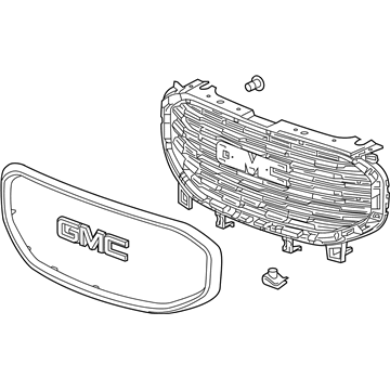 OEM GM 84165554 - Grille Assembly