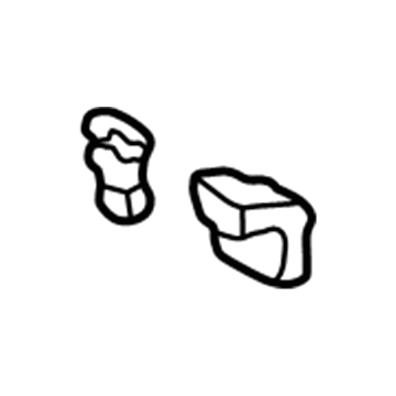 OEM Toyota 53540-0C010 - Lever Assy, Auxiliary Catch Release