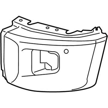 OEM Toyota 52113-0C050 - End Cap