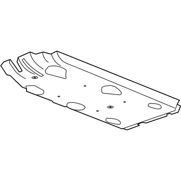 OEM GM 23455421 - Underbody Shield