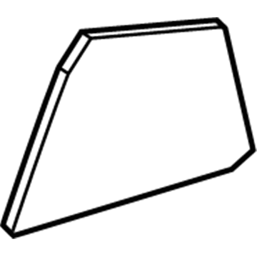 OEM Toyota 68123-47030 - Fixed Glass