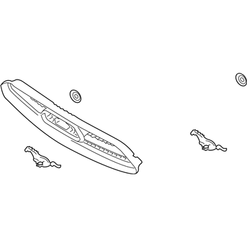 OEM Ford FR3Z-8200-DA - Grille