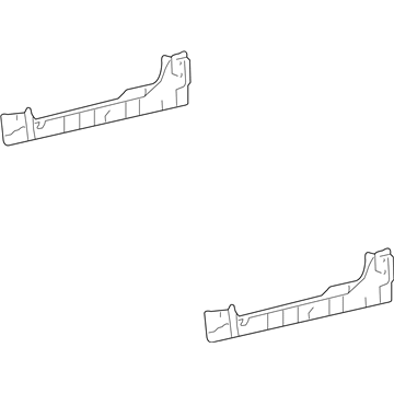 OEM Ford 5L3Z-1610110-AA - Floor Side Rail