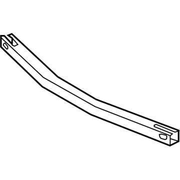 OEM Toyota 52132-F4010 - Lower Impact Bar