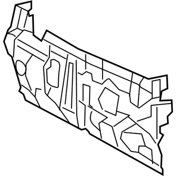 OEM Toyota 55210-06241 - Rear Insulator