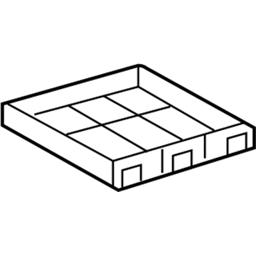 OEM Toyota 88899-3A080 - Filter Cover