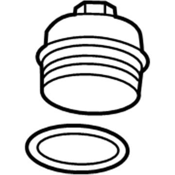 OEM GM 25195776 - Filter Cover