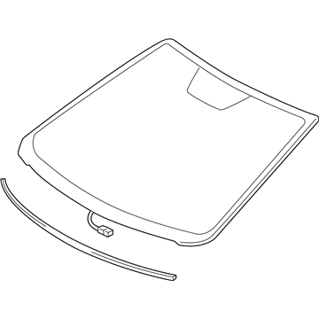 OEM Toyota 56101-06550 - Windshield