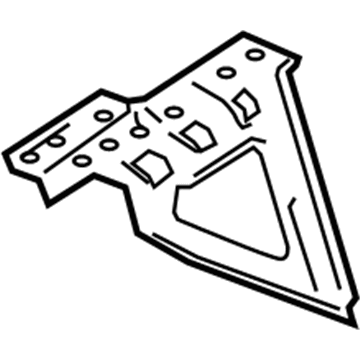 OEM GM 15832633 - Reinforcement Asm-Front Fender Front Lower