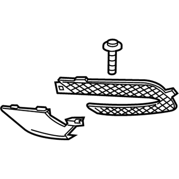 OEM GM 20983395 - Outer Grille