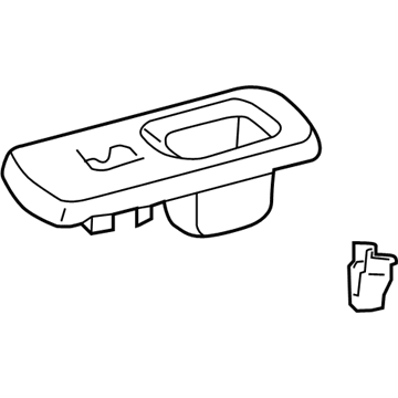 OEM Toyota 74272-52310-C0 - Armrest Cover