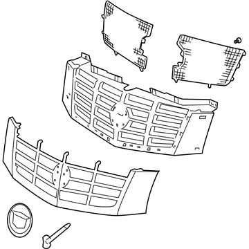 GM 23190289 Grille Assembly