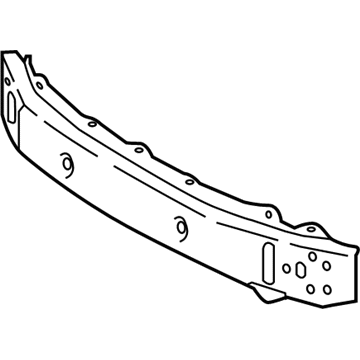 OEM Toyota 52021-0D160 - Impact Bar