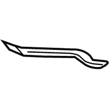 OEM Toyota 52137-04050 - Impact Bar Reinforcement