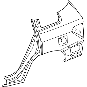 OEM Toyota 61612-0E041 - Quarter Panel