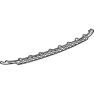 OEM GM 15223516 - Grille-Rear Bumper Fascia Center