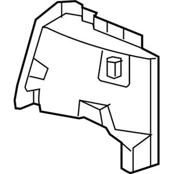 OEM GM 94551787 - Side Baffle