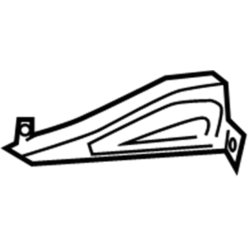 OEM Toyota 53273-04020 - Bumper Bracket