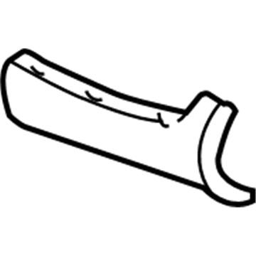 OEM Ford 5L3Z-99292A22-AAA - Lower Deflector