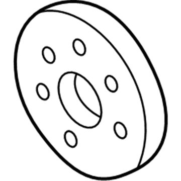 OEM Ford F4DZ-6A366-AA - Flywheel Reinforcement Plate