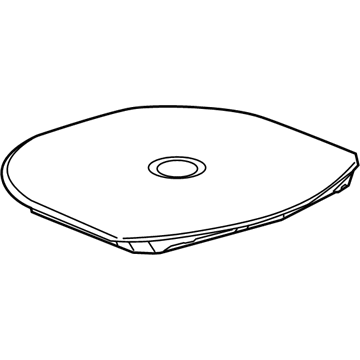 OEM GM 92230761 - Spare Tire Panel