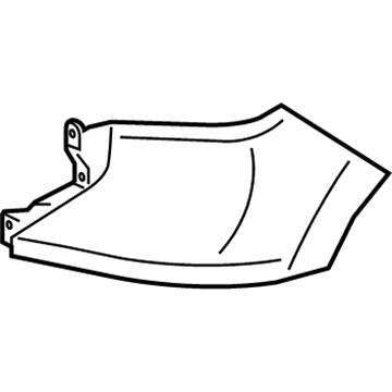 OEM Toyota 53932-0C903 - Extension Panel