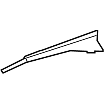 OEM Toyota 53734-60060 - Upper Rail