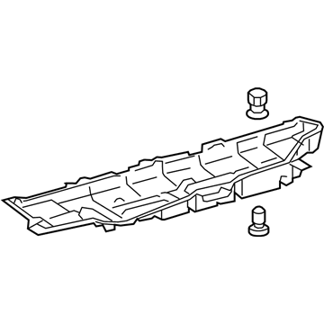Toyota 58165-0E041 Under Cover