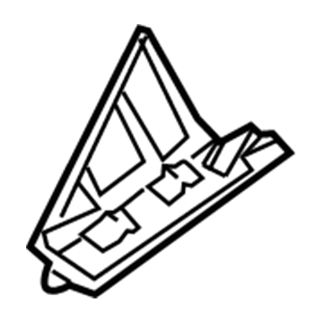 OEM GM 15261796 - Bumper Cover Upper Bracket