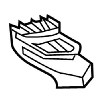 OEM Toyota 52561-06040 - Lens & Housing Retainer