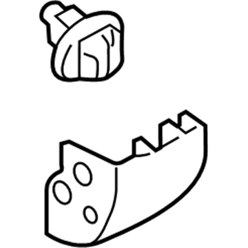 OEM Toyota 75858-35010 - Rocker Molding