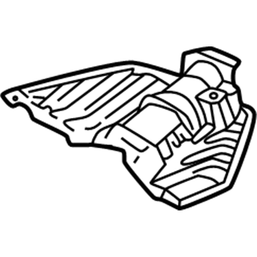 OEM Toyota 77641-02030 - Shield