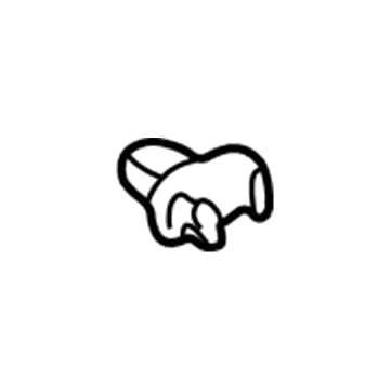 OEM Toyota 75397-42010 - Flare Clip